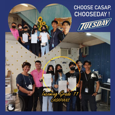 Incoming Grade 11 CASAPIANS - CASAP