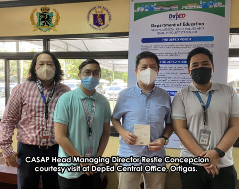 RRC courtesy visit at DepEd Central - CASAP